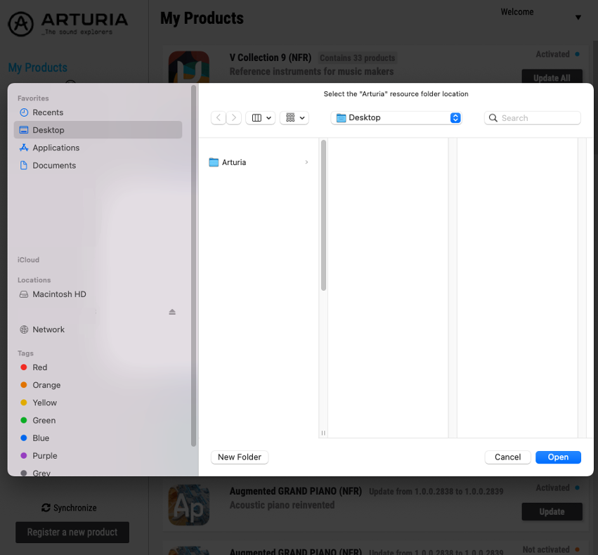 Arturia Software Center (ASC) - Customise your resource folder location ...